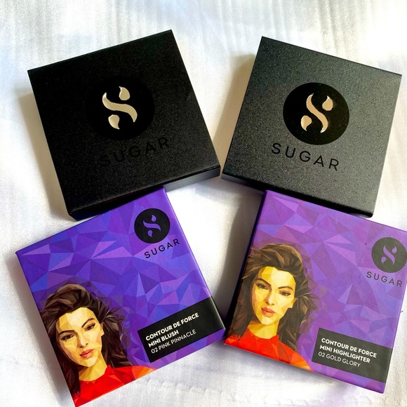 Sugar | Makeup | Sugar Blush And Highlighter Combo | Poshmark
